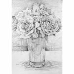 50+ Flower Pot Drawing Images & Pictures » Flower Drawing