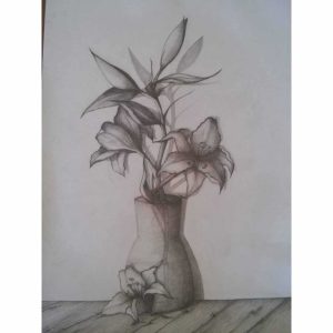 50+ Flower Pot Drawing Images & Pictures » Flower Drawing