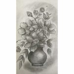 50+ Flower Pot Drawing Images & Pictures » Flower Drawing